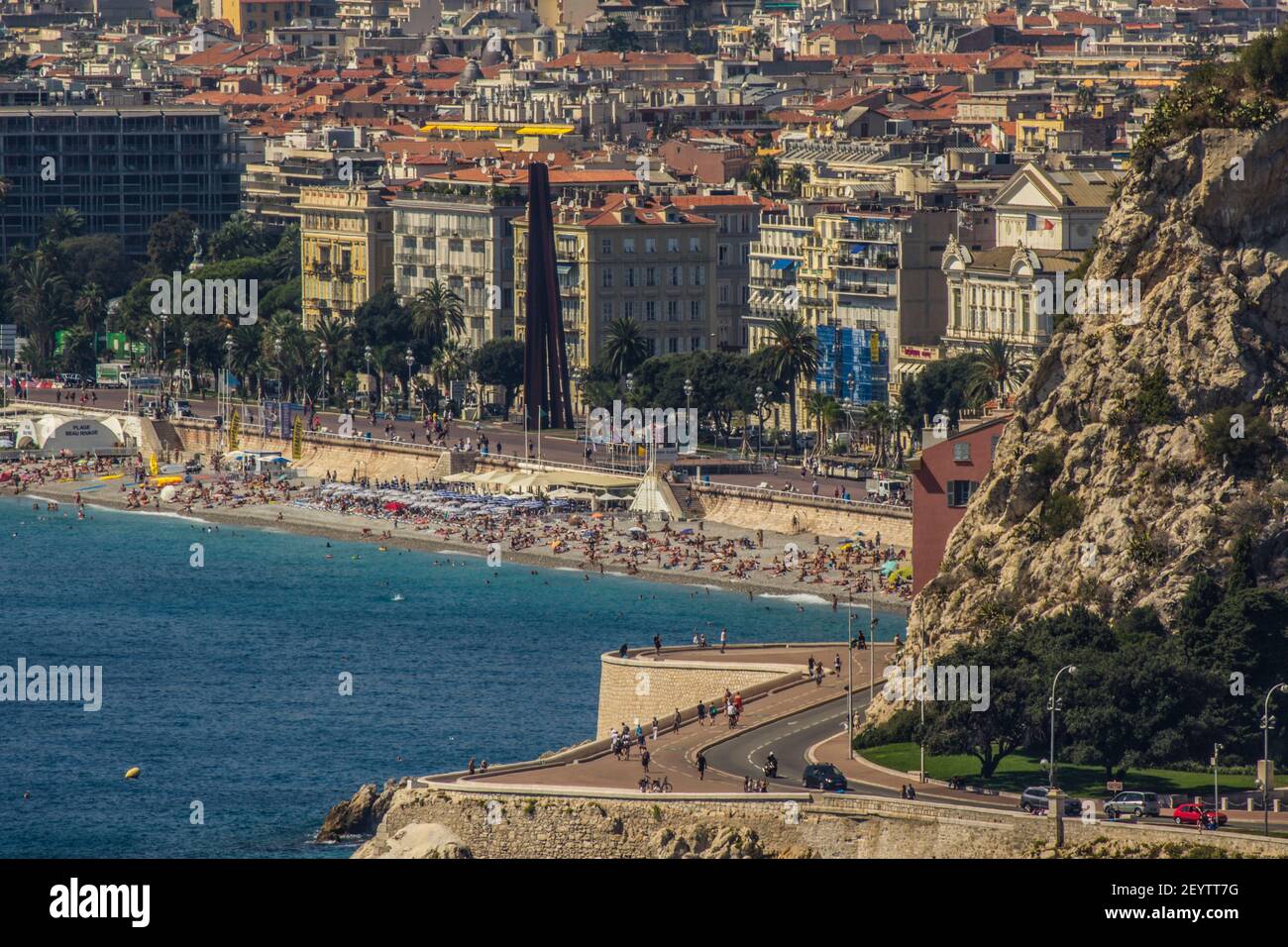 Urban scene from the street of Nice, France Stock Photo - Alamy