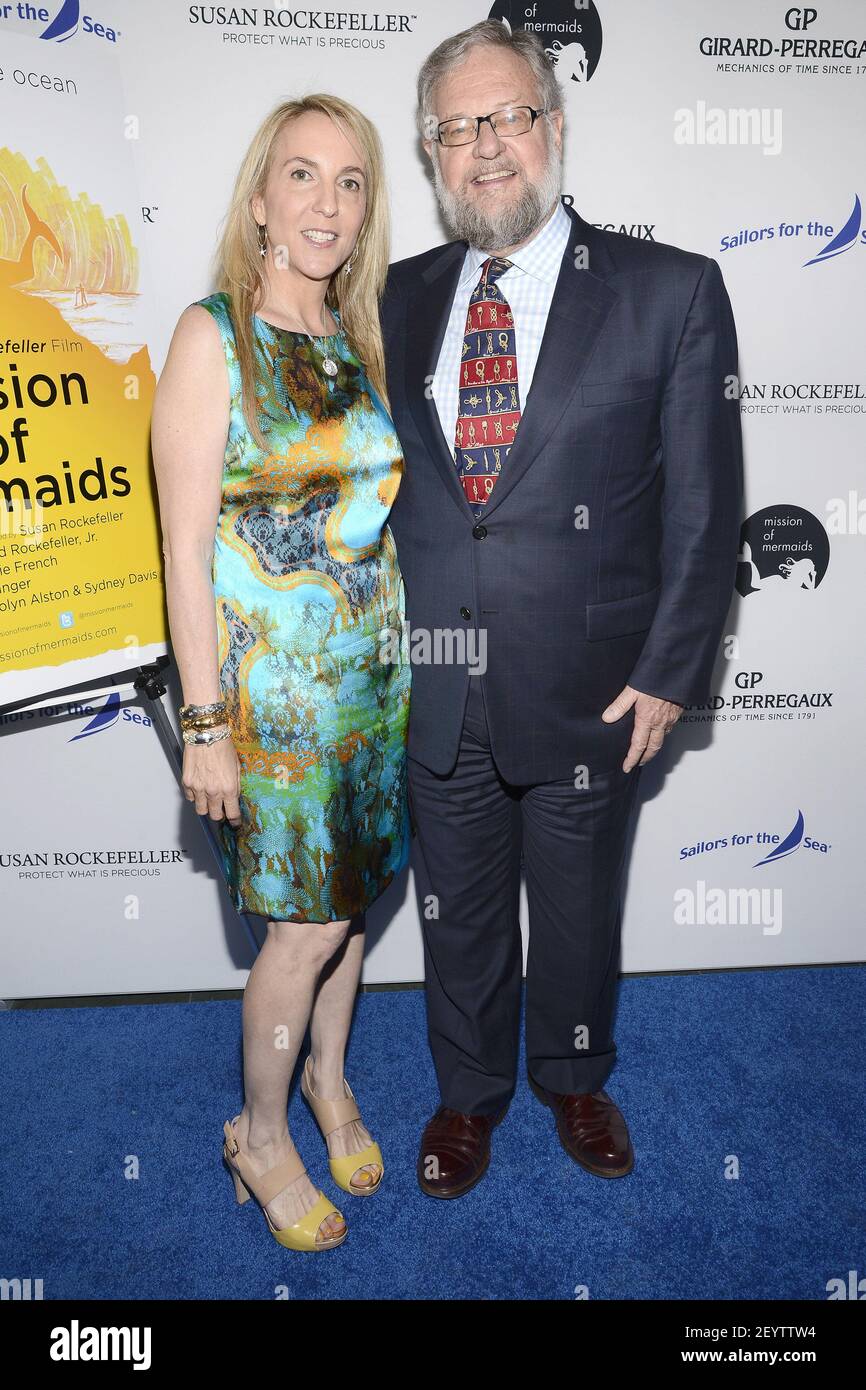 05 June 2012 - New York - (L-R) Susan Rockefeller and David Rockefeller ...