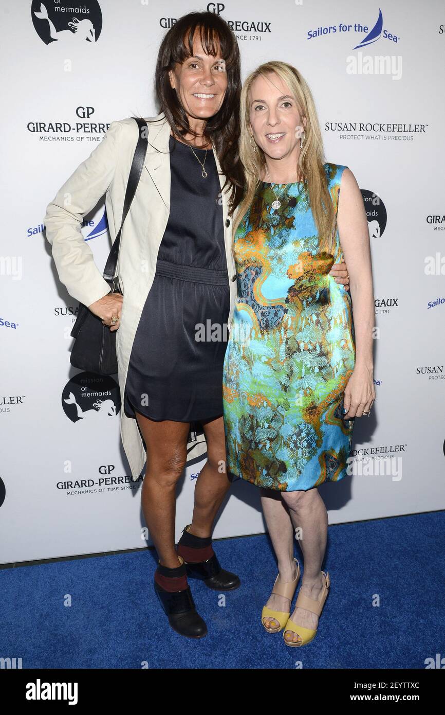 05 June 2012 - New York - (L-R) Fashion icon Julie Gilhart and Susan ...