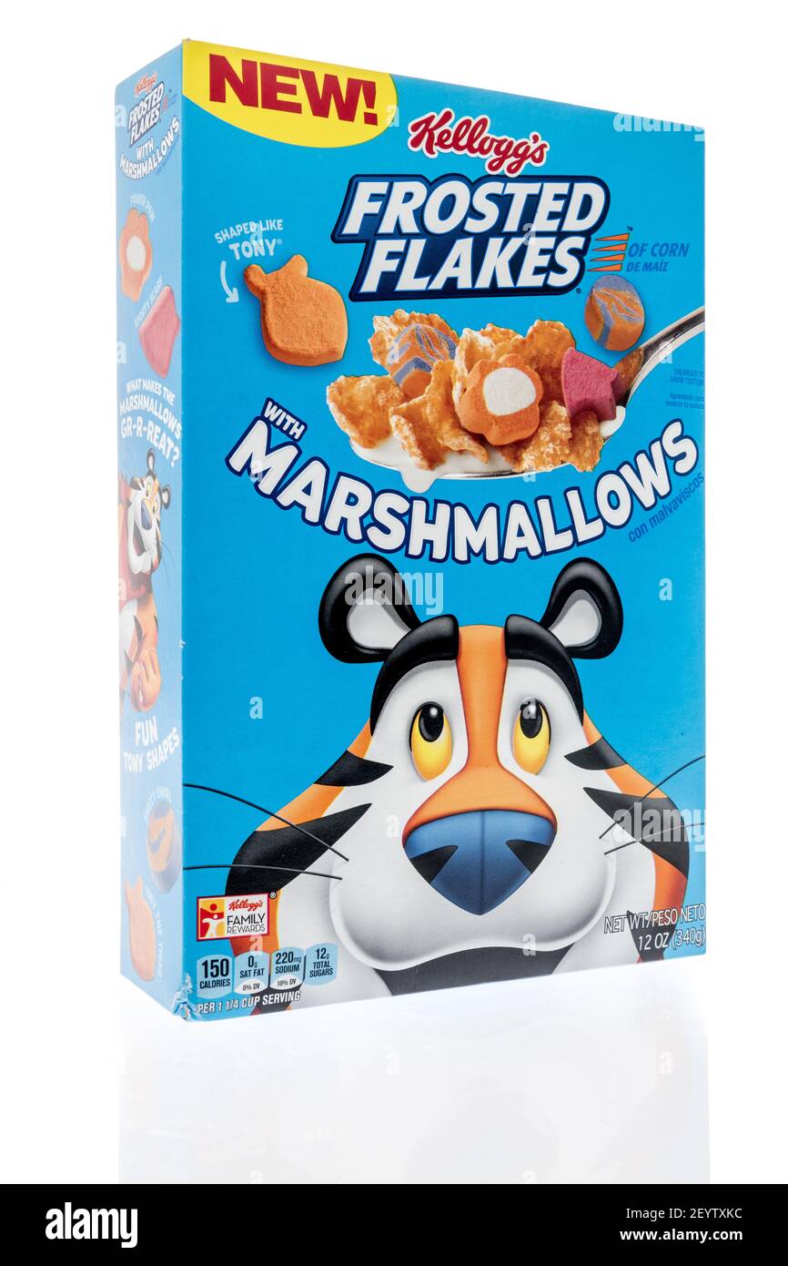 Frosted flakes box hi-res stock photography and images - Alamy
