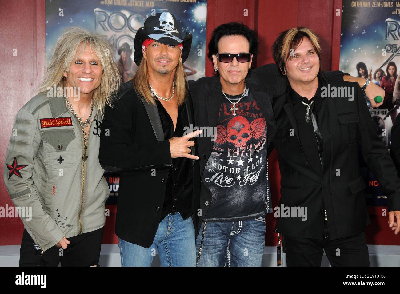 8 June 2012 - Hollywood, California - C.C. DeVille, Bret Michaels, Bobby Dall, Rikki Rockett ...