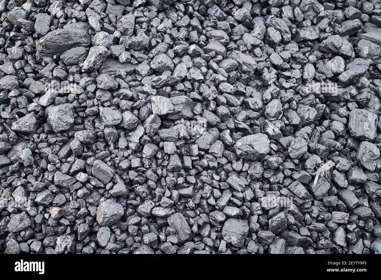 Natural hard coal texture for background. Coal industry. Template, top ...