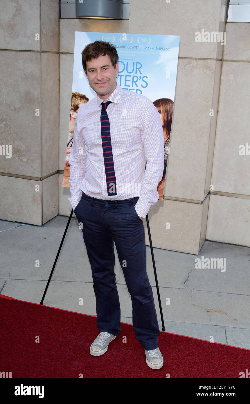 Mark Duplass. 11 June, 2012, Hollywood, California. 'Your Sister's ...