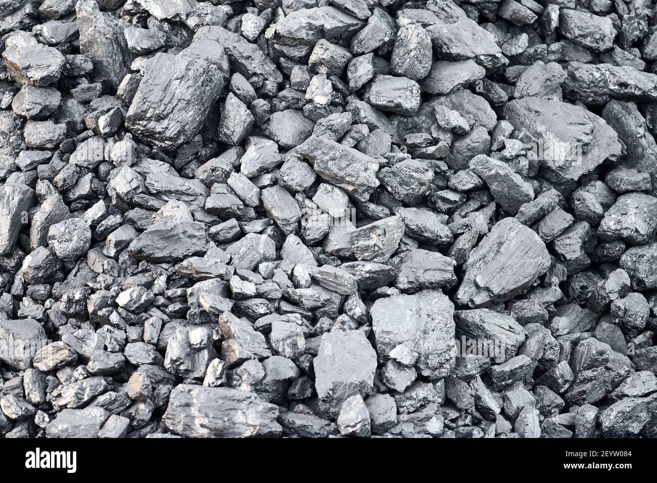 Natural hard coal texture for background. Coal industry. Template, top ...