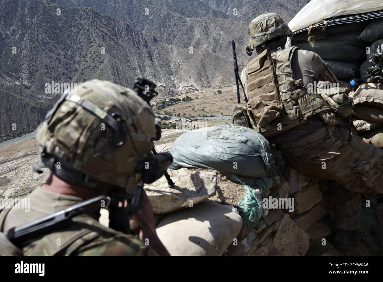 12 June 2012 - Kunar Province, Afghanistan - US Army soldiers from Task ...