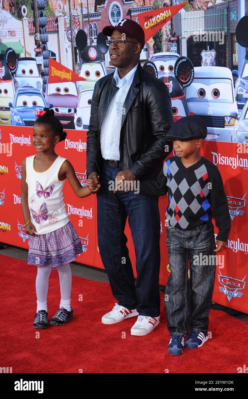 Courtney B. Vance, daughter Bronwyn Vance and son Slater Vance. 13 June ...