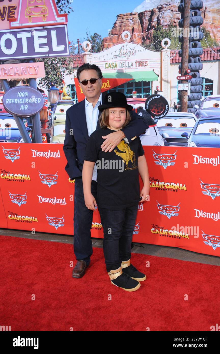 Andy Garcia and son Andres Garcia Lorido. 13 June, 2012, Anaheim ...