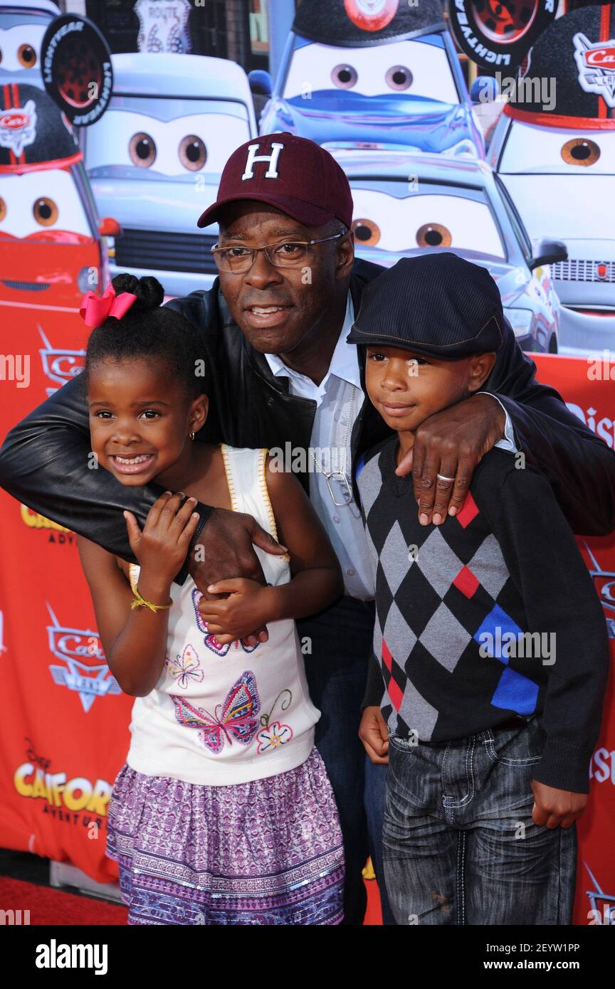 Courtney B. Vance, daughter Bronwyn Vance and son Slater Vance. 13 June ...