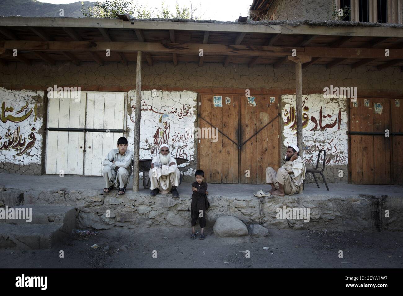 14 June 2012 - Pech Valley, Afghanistan - Afghan's from a remote ...