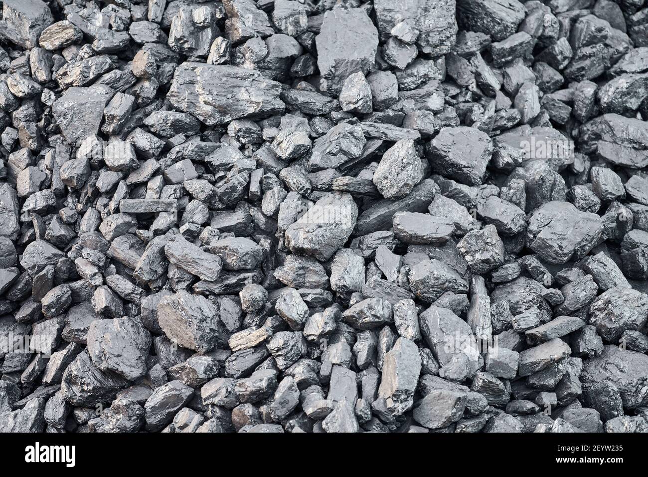 Natural hard coal texture for background. Coal industry. Template, top ...