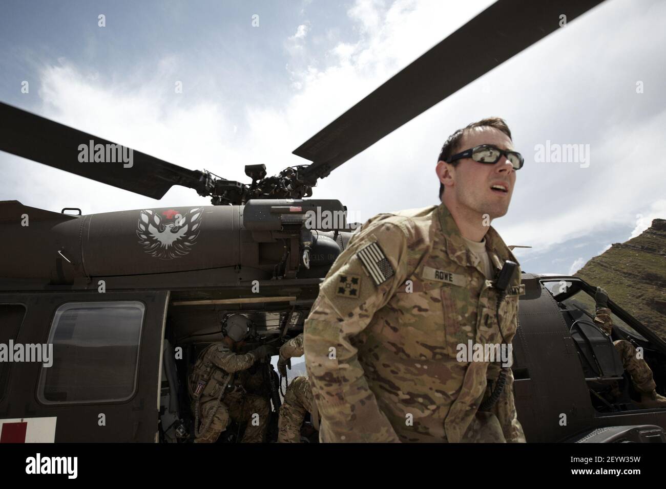 17 June 2012 - Pech Valley, Afghanistan - In Kunar's Pech Valley, Lt ...
