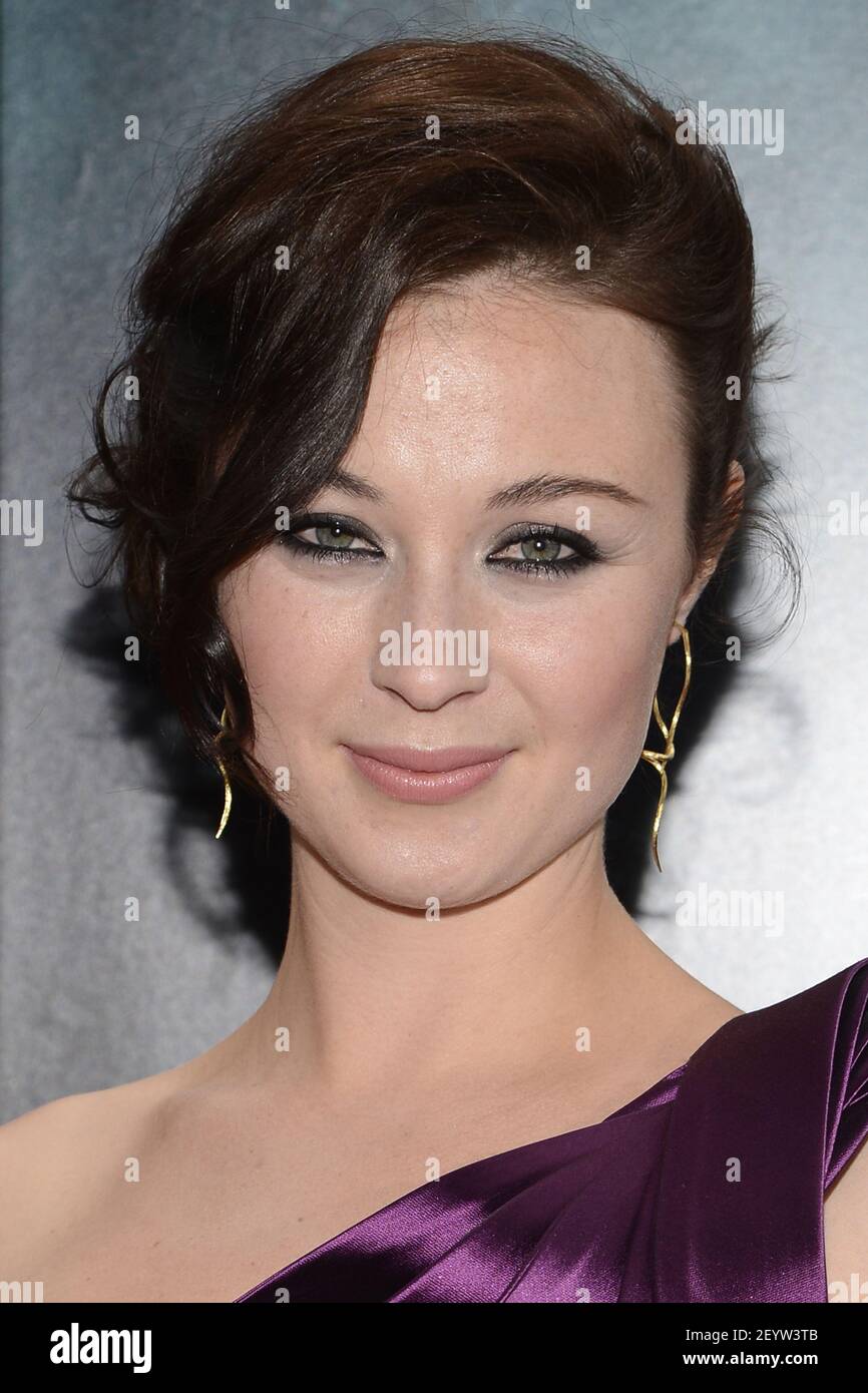 18 June 2012 - New York - Actress Robin McLeavy attends the 'Abraham ...