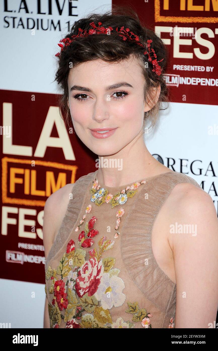 Keira Knightley. 18 June, 2012, Los Angeles, California. 2012 Los ...