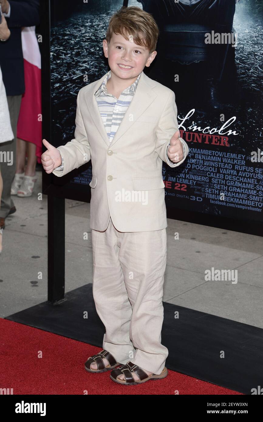 18 June 2012 - New York - Young actor Cameron Brown attends the ...