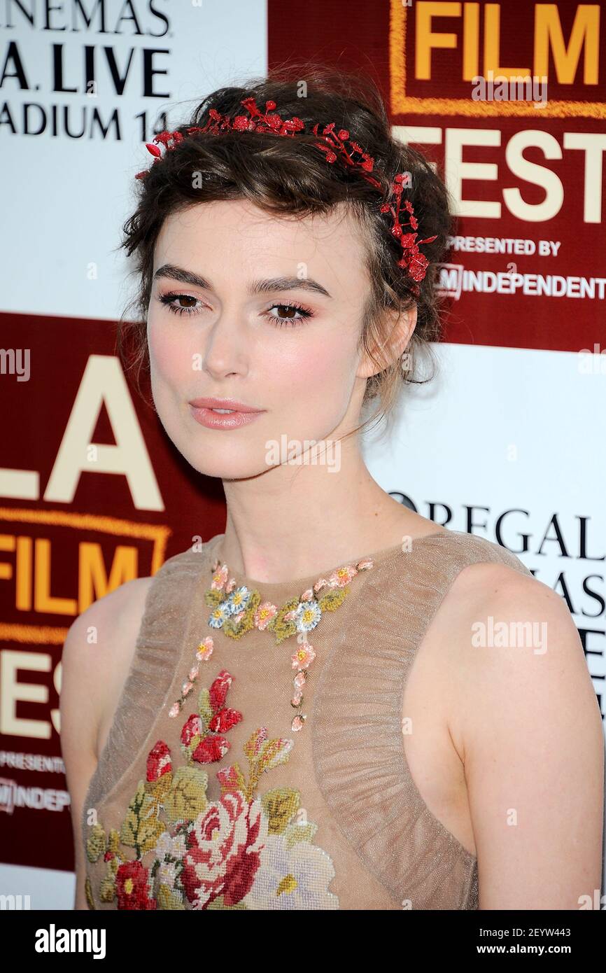 Keira Knightley. 18 June, 2012, Los Angeles, California. 2012 Los ...