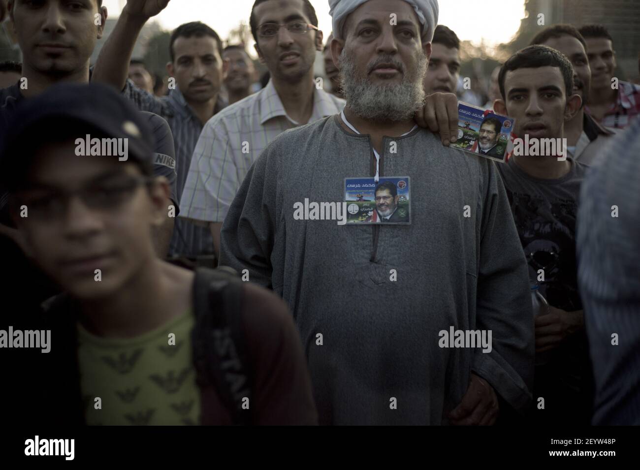 18 June 2012 Cairo Egypt First Reactions Of Joy From Militant