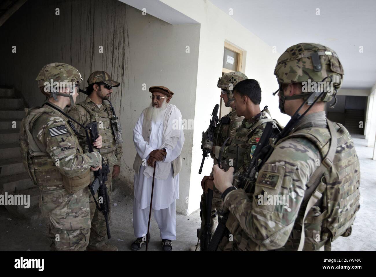 19 June 2012 - Kunar Province, Afghanistan - In Kunar's Pech River ...
