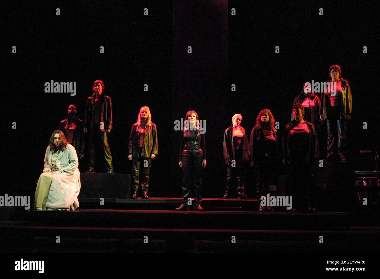 l-r: Orla Boylan (Sieglinde), Ruby Philogene (Siegrune), Meryl ...