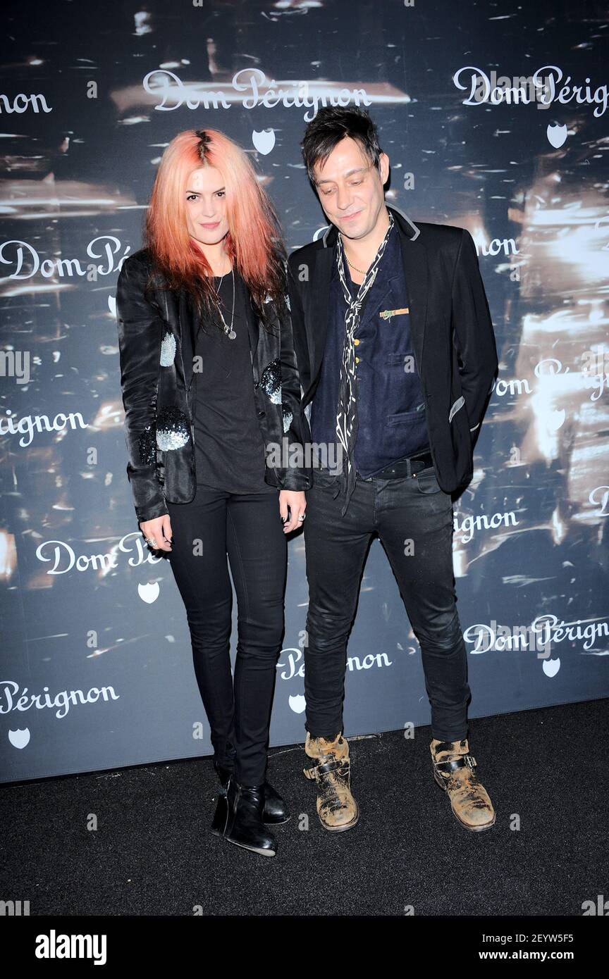 Alison Mosshart and Jamie Hince of the music group The Kills. 20 June ...