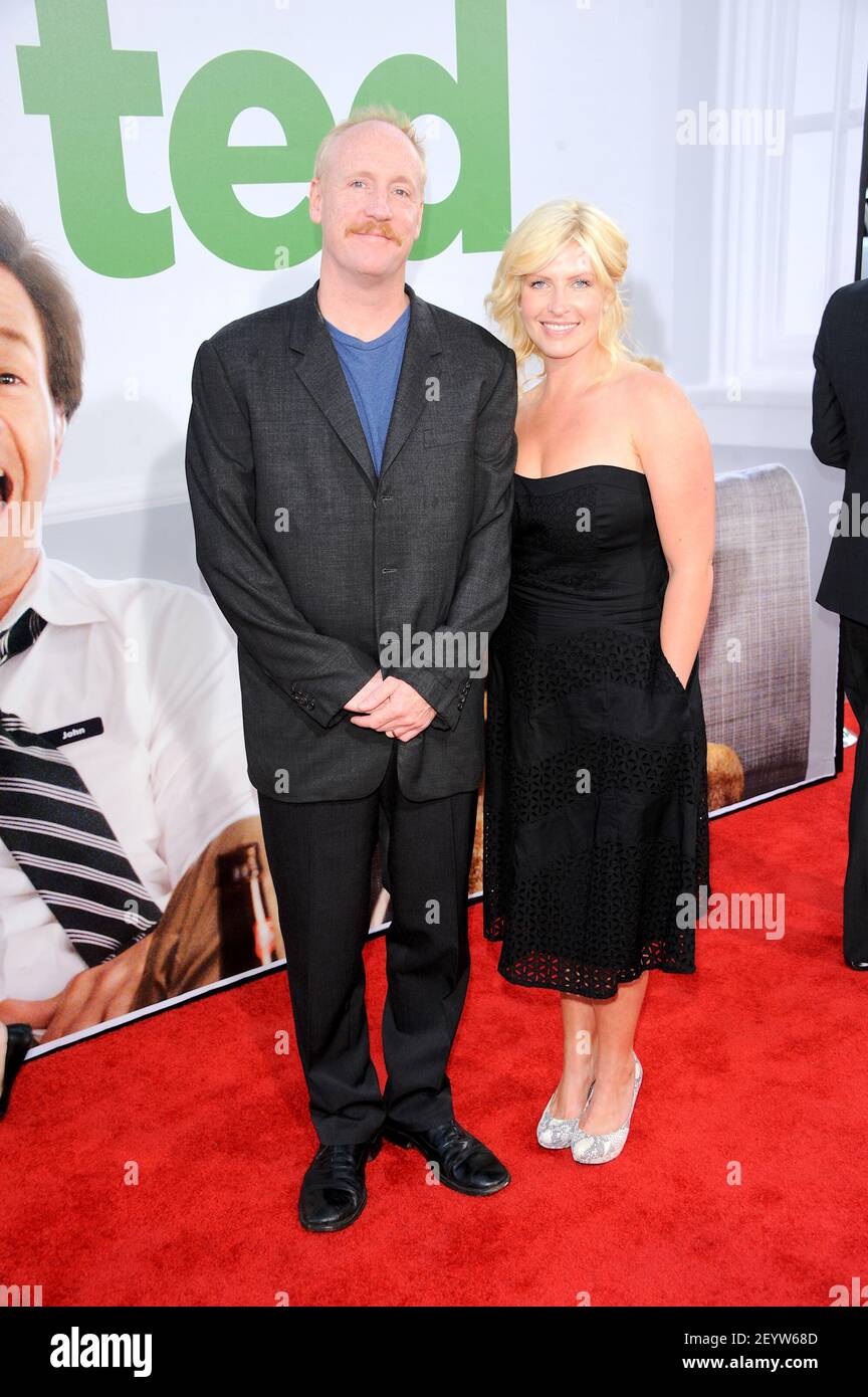 Matt Walsh and Morgan Walsh. 21 June, 2012, Hollywood, California. 'Ted ...