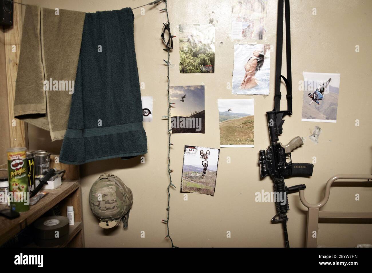26 June 2012 - Kunar Province, Afghanistan - The inside of a US Army ...