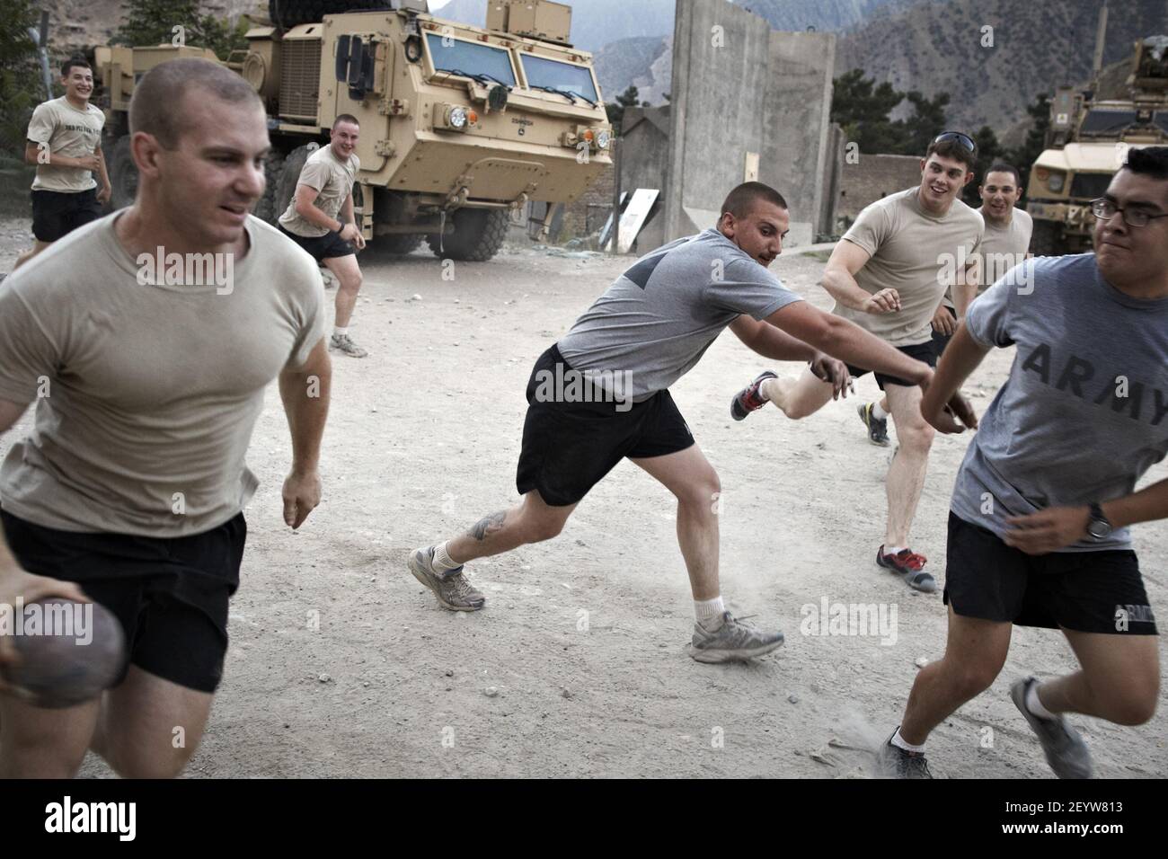 27 June 2012 - Kunar Province, Afghanistan - In Kunar's Pech River ...