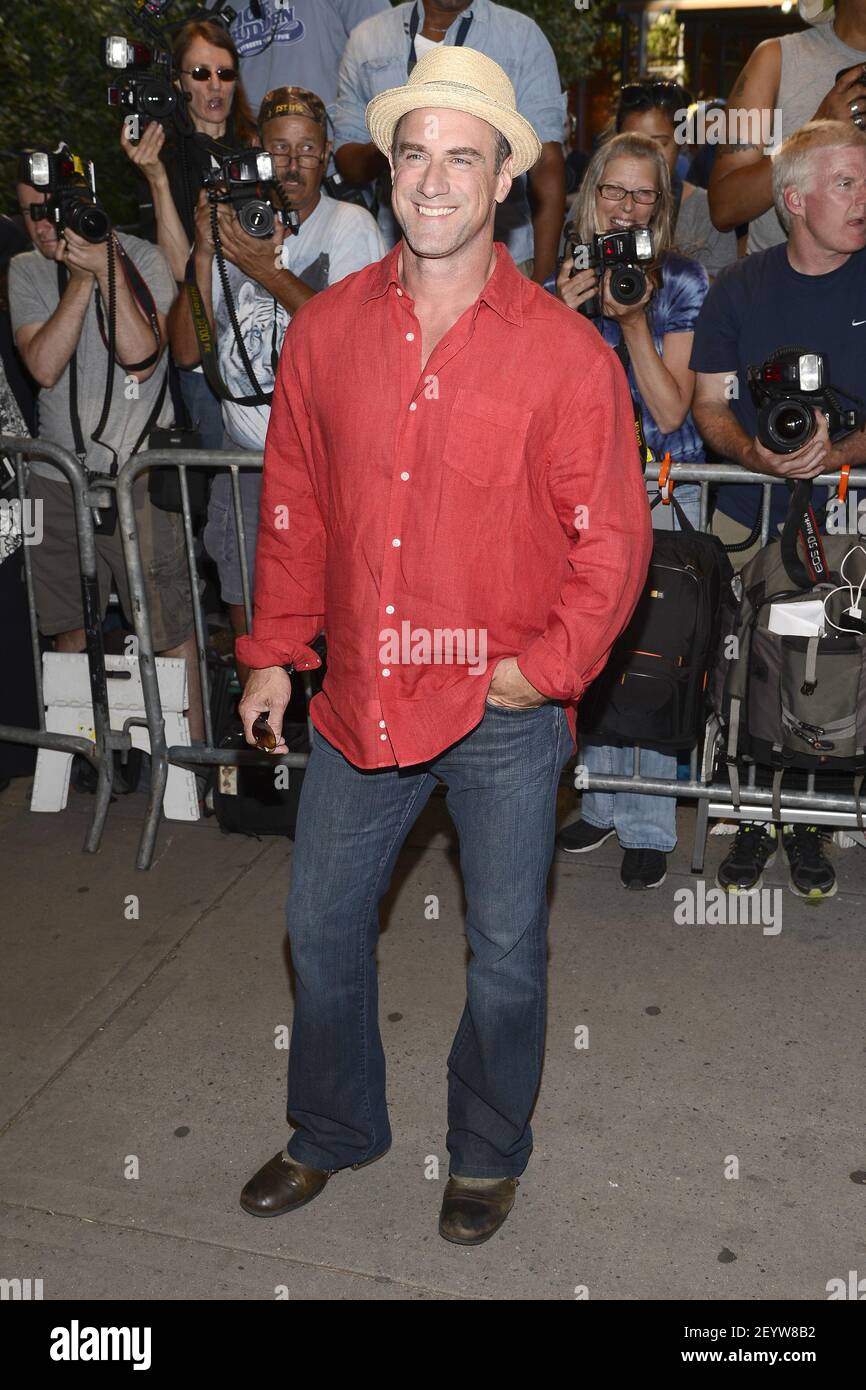 27 June 2012 - New York - Actor Christopher Meloni attends the 'Savages ...