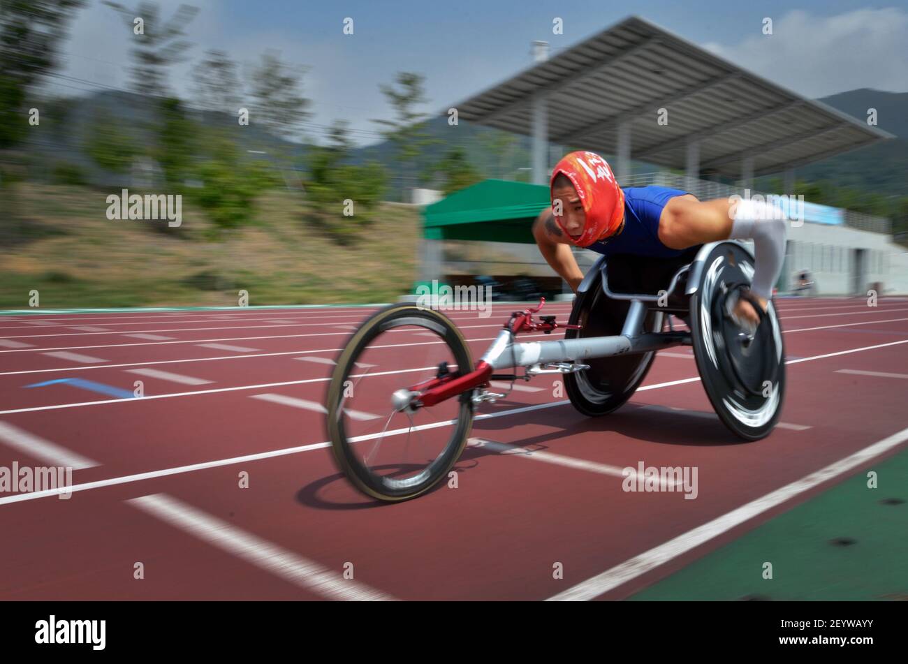 3rd July 2012 - Ichon, South Korea - Track and field athletics player ...