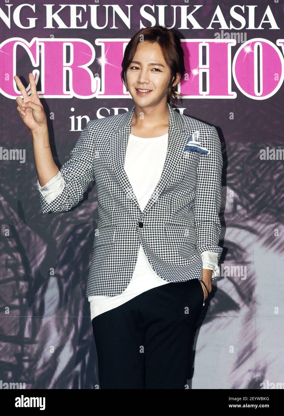 7 July 2012 - Seoul, South Korea - South korean actor and singer Jang ...
