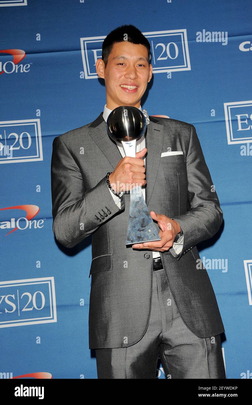 Jeremy Lin. 11 July, 2012, Los Angeles, California. The 2012 ESPY ...