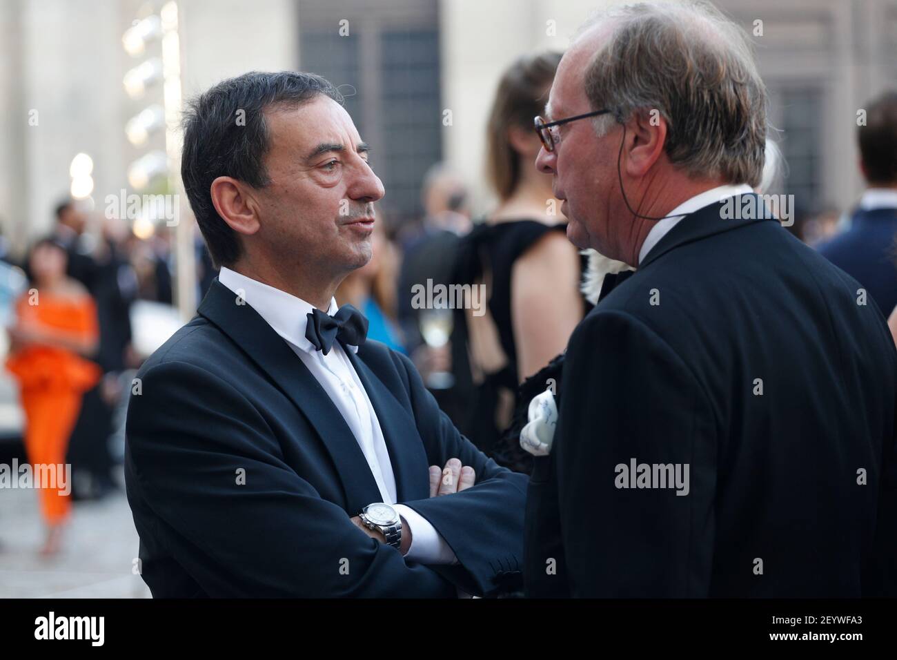 Pierre Fillon and Patrick Peter, during the Chantilly Art & Elegance ...
