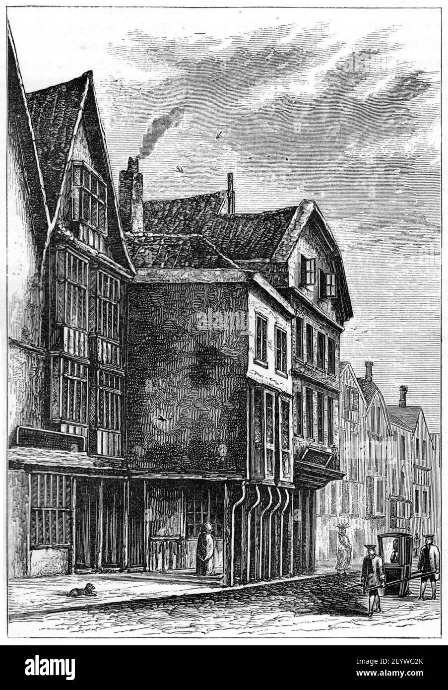 Pie Poudre Court in Old Market Street, Bristol Stock Photo - Alamy