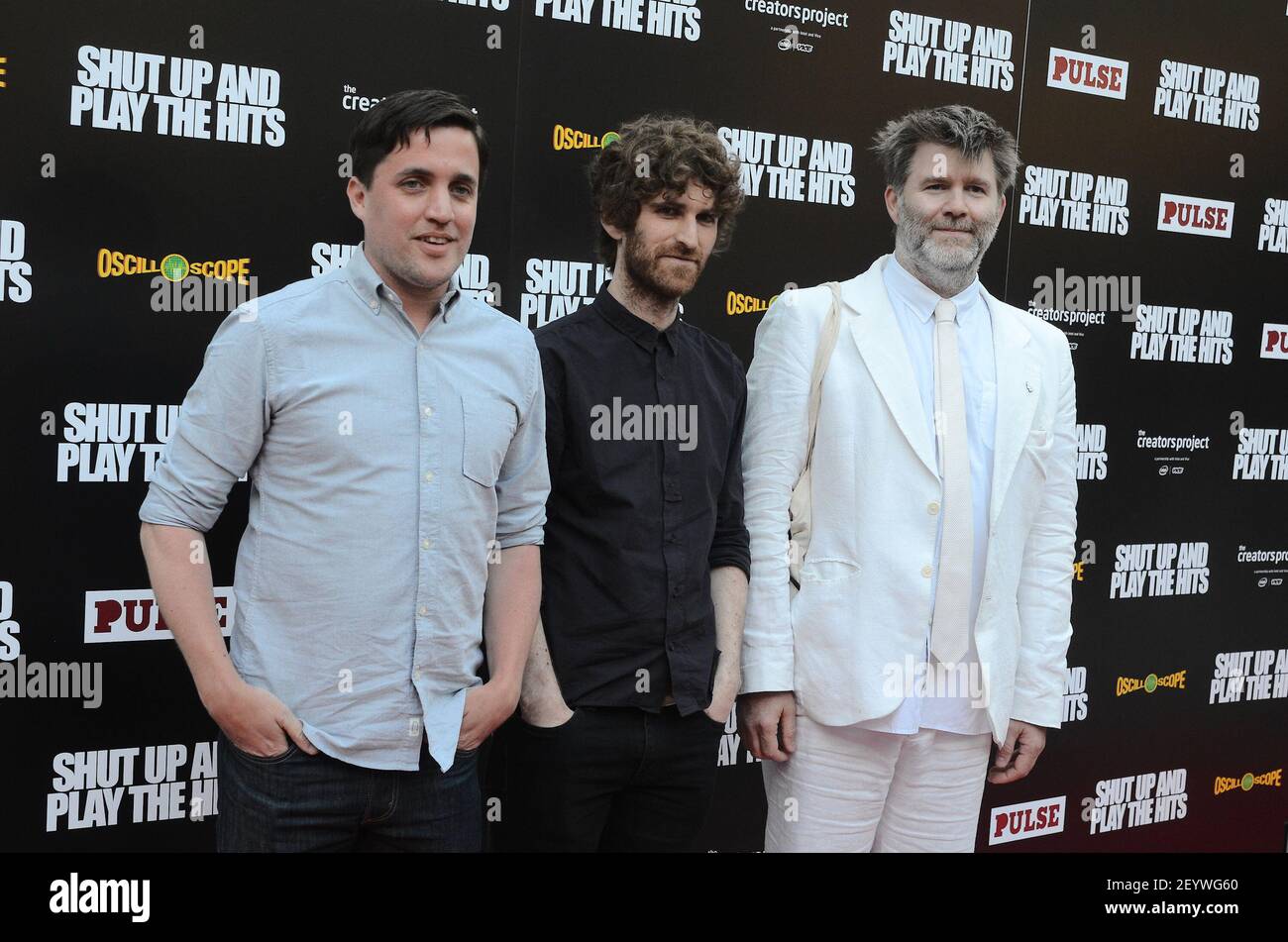 Dylan Southern, Will Lovelace and James Murphy. 17 July 2012, Hollywood, California. Shut Up And ...
