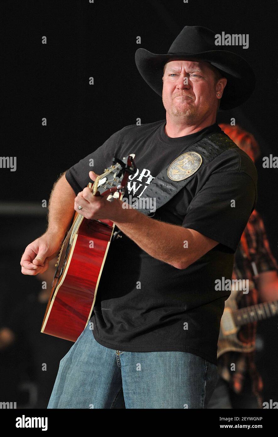 19 July 2012 - Morristown, OH - Country music artist TRACY LAWRENCE performs at Day 1 of the ...