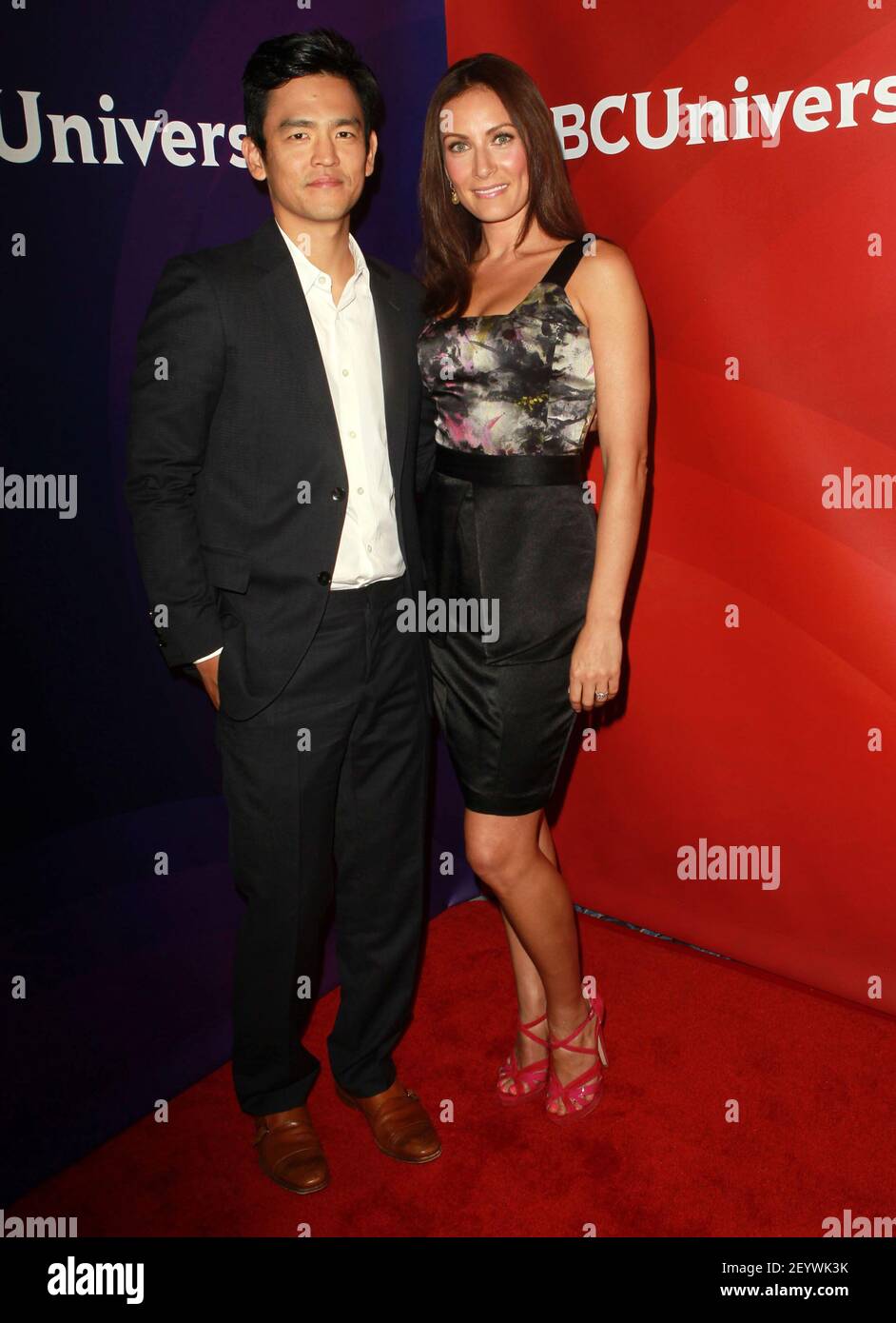 24 July 2012 - Los Angeles, California - John Cho and Laura Benanti ...