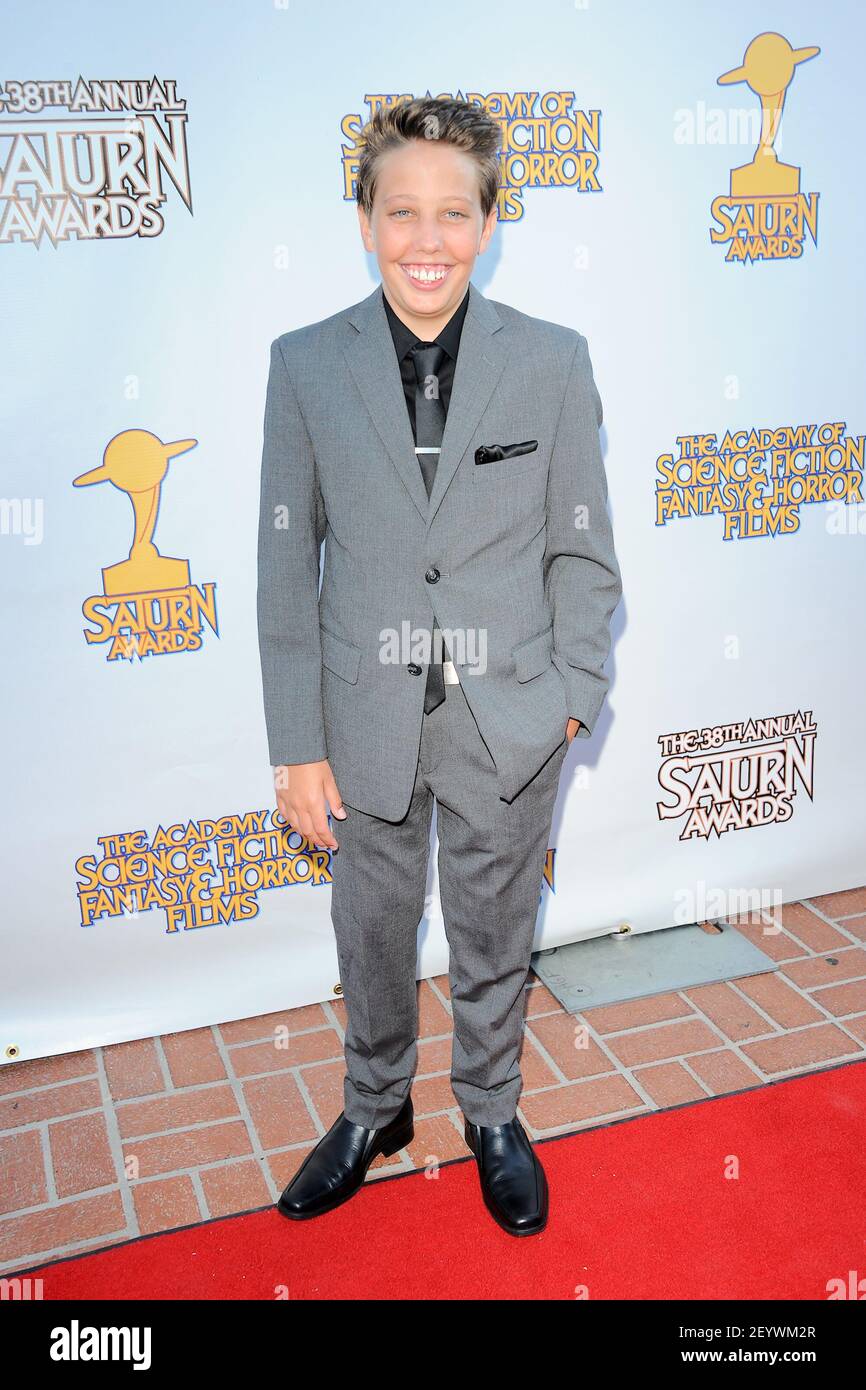 Ryan Lee. 26 July 2012, Burbank, California. 38th Annual Saturn Awards ...