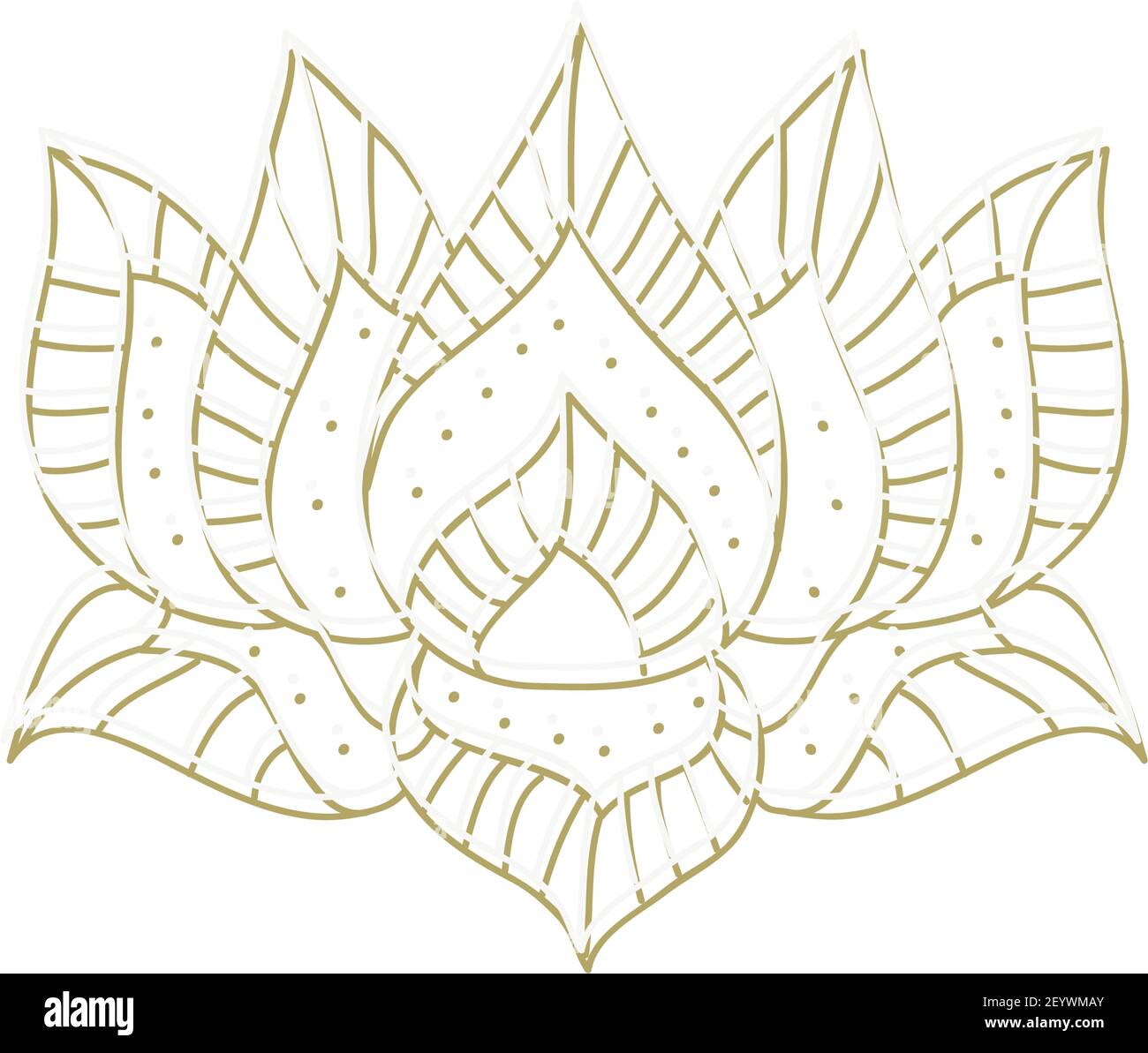 lotus flower, vector Stock Vector Image & Art - Alamy