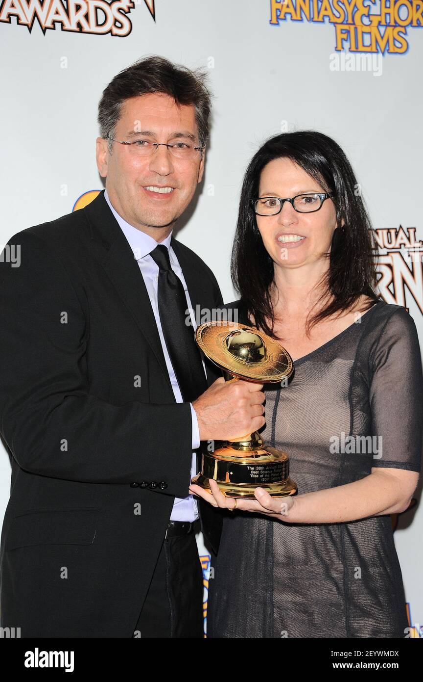 Rick Jaffa and Amanda Silver. 26 July 2012, Burbank, California. 38th ...