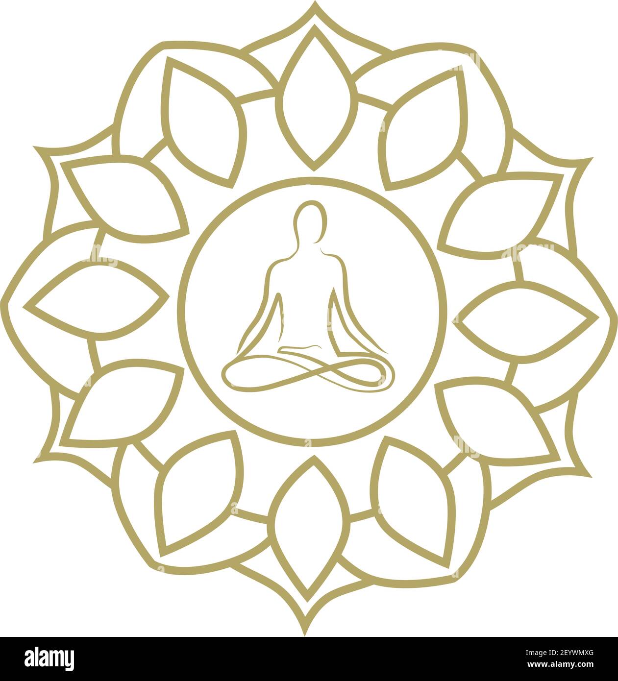 Yoga mandala hi-res stock photography and images - Alamy