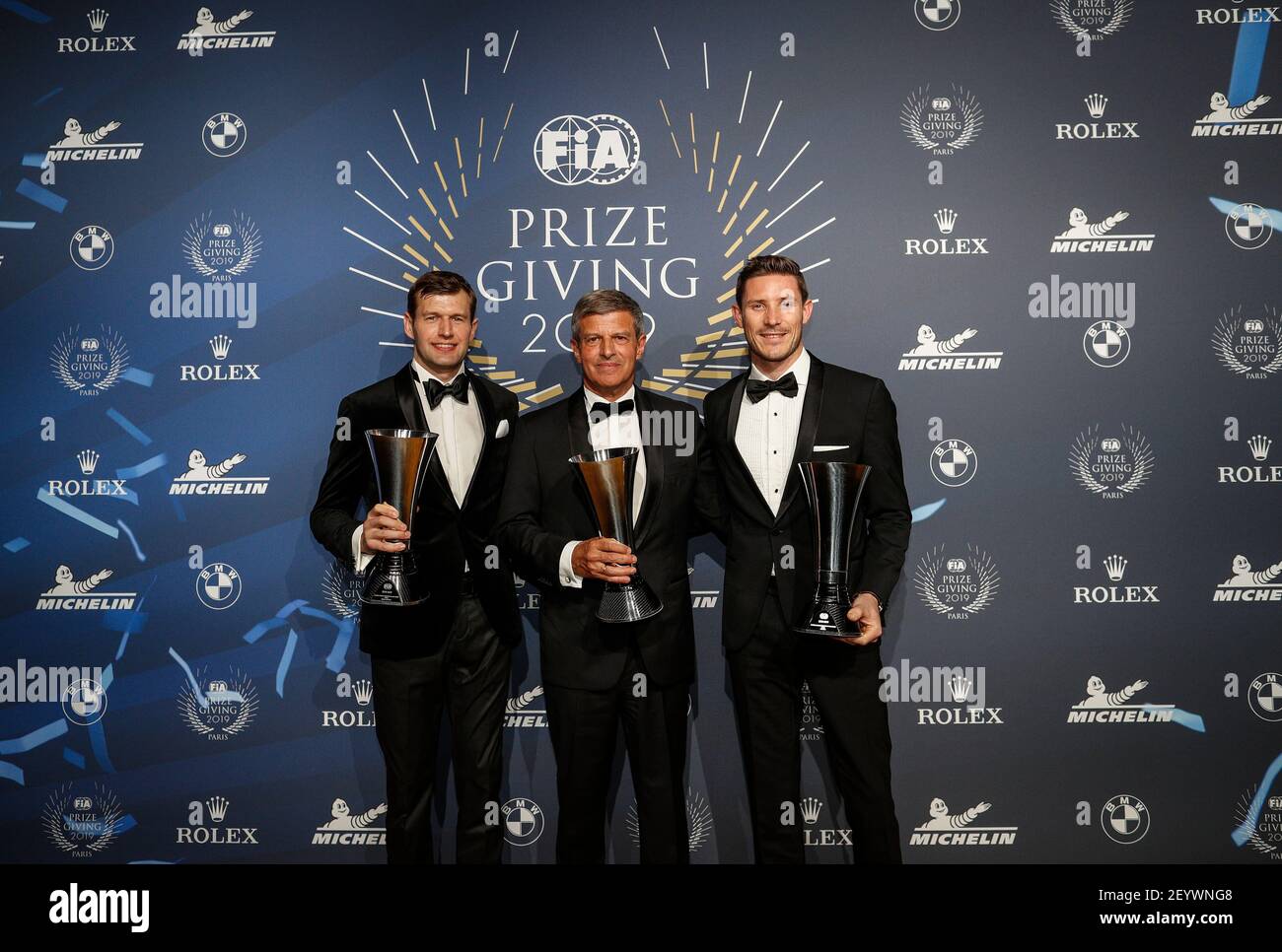 Kevin Ester and Michael Christensen, portrait with Fritz Enzinger ...