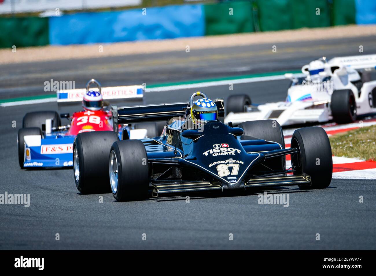 87 HOLTZMAN Jonathan (us), Lotus 87B - 3000, action during the Grand ...