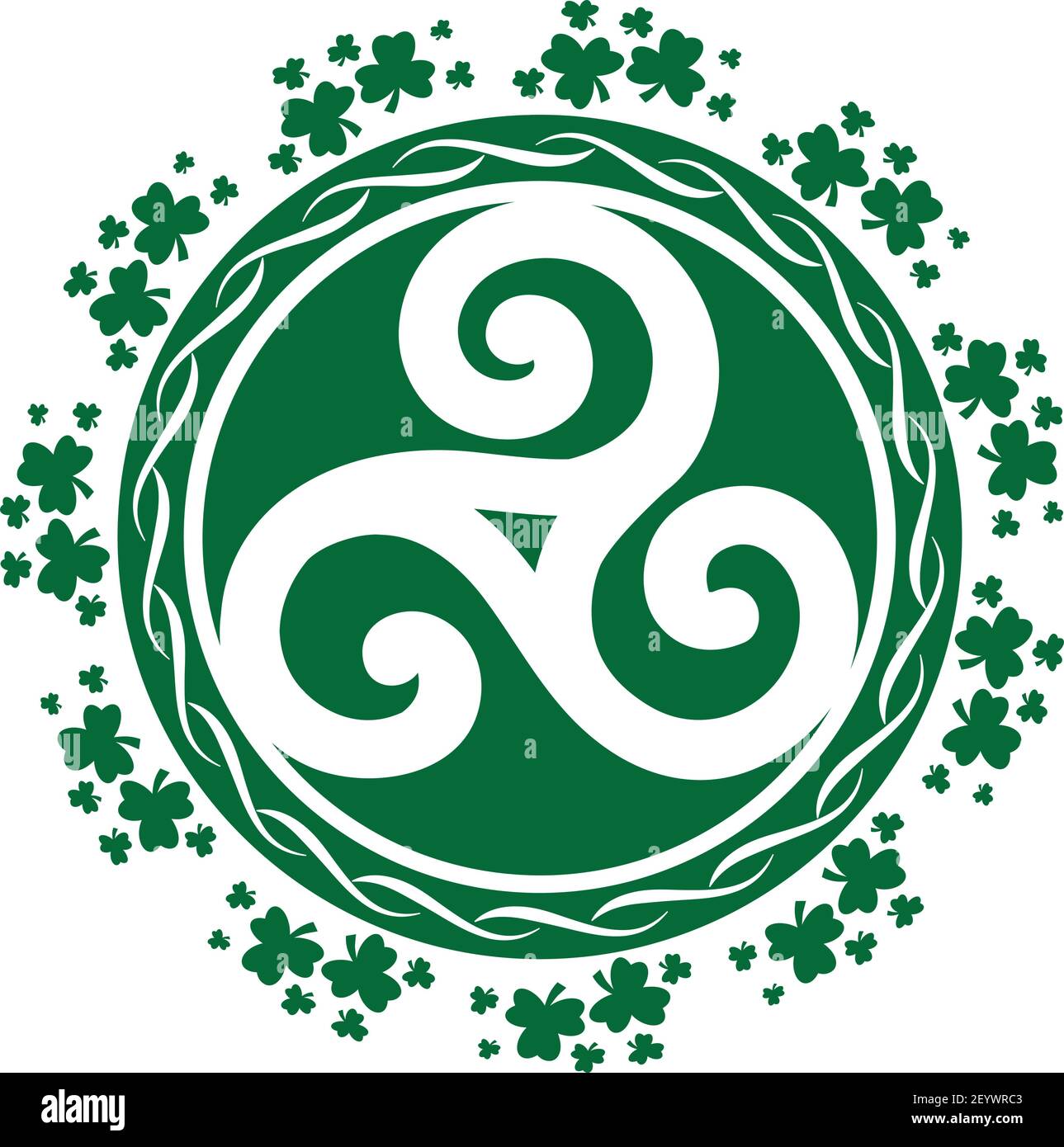 Triple Spiral, ancient Celtic symbol Stock Vector Image & Art - Alamy