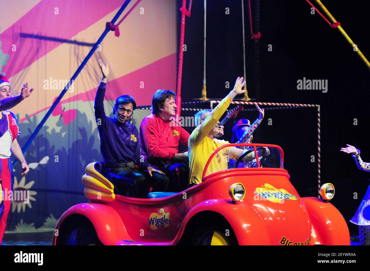 03 August 2012 - Jeff Fatt, Anthony Field, Greg Page and Murray Cook of ...