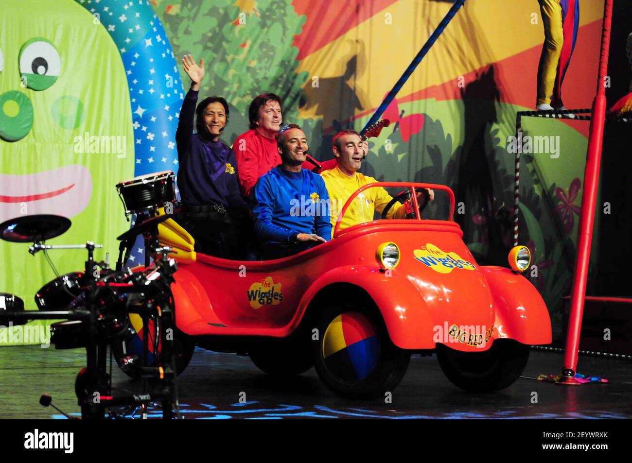 03 August 2012 - Jeff Fatt, Anthony Field, Greg Page and Murray Cook of ...