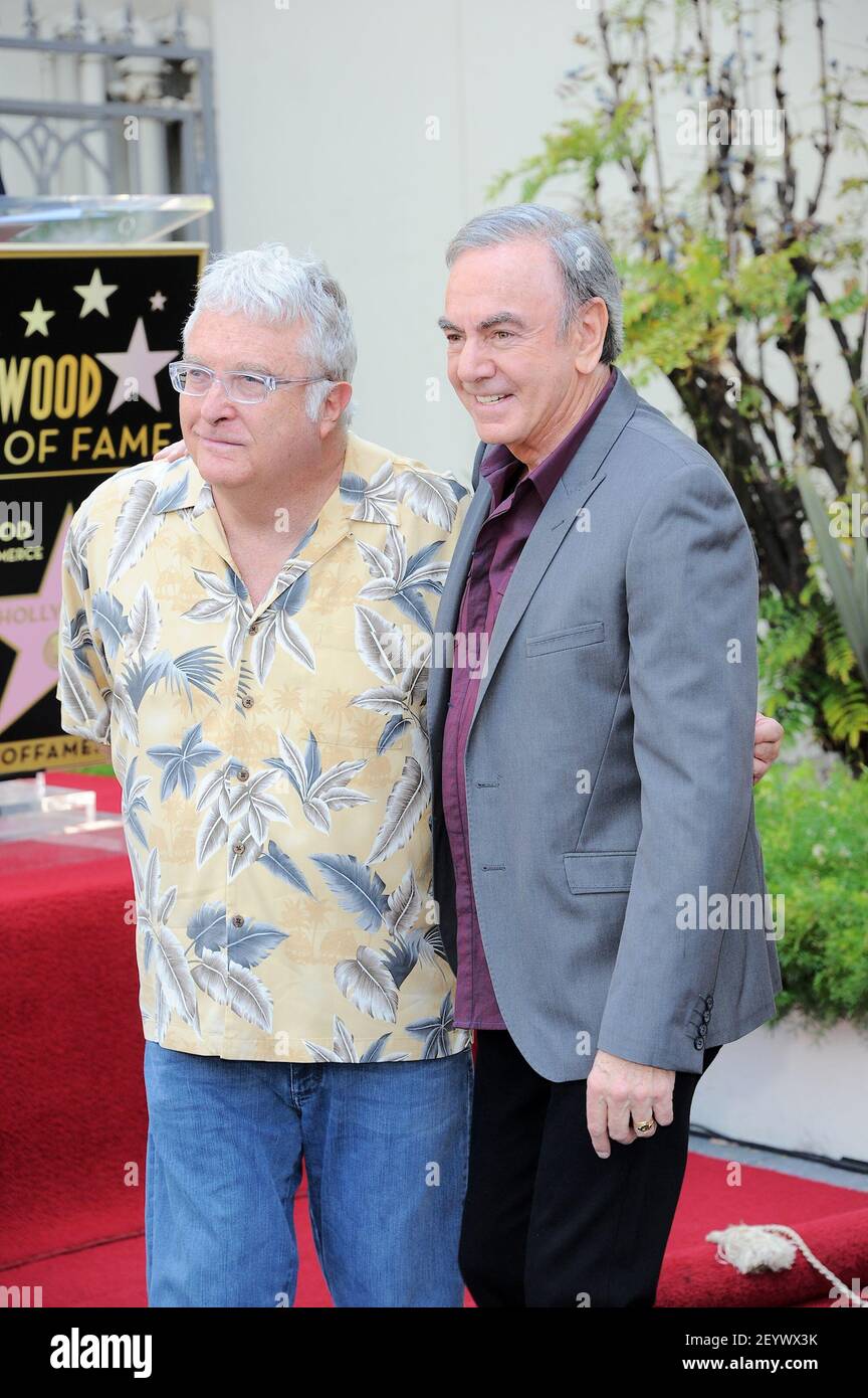 Randy Newman and Neil Diamond. 10 August 2012, Hollywood, California ...