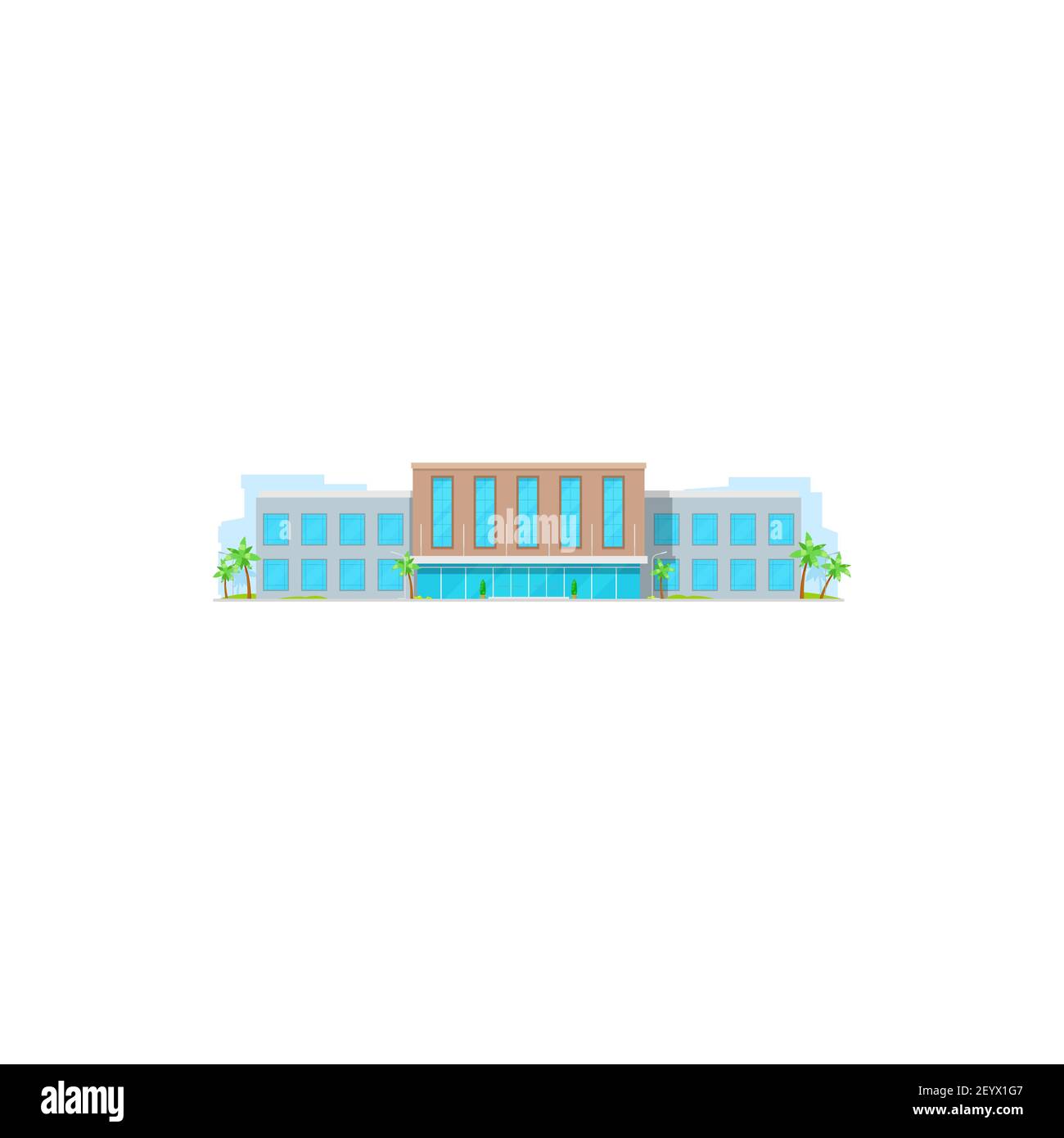 Mall court Cut Out Stock Images & Pictures - Alamy