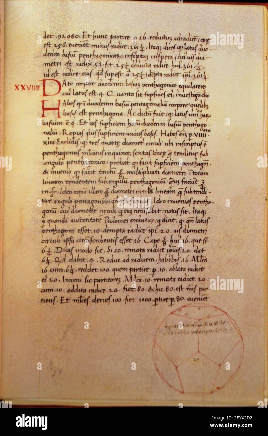 Piero della Francesca - Libellus de quinque corporibus regularibus ...