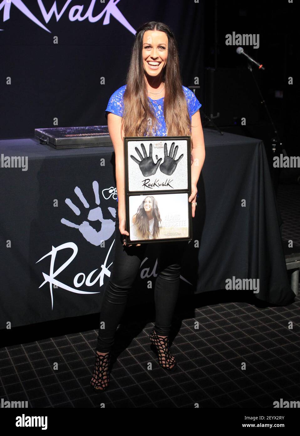 21 August 2012 - Hollywood, California - Alanis Morissette. Hollywoodâ ...