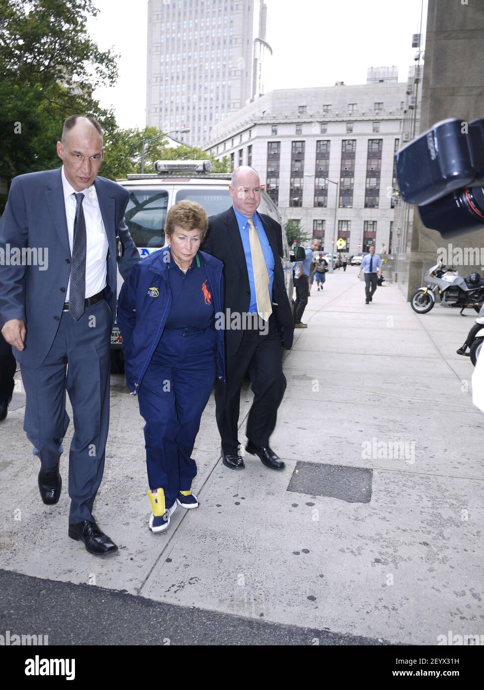 21 August 2012 - New York, NY - U.S. Open tennis umpire Lois Goodman ...