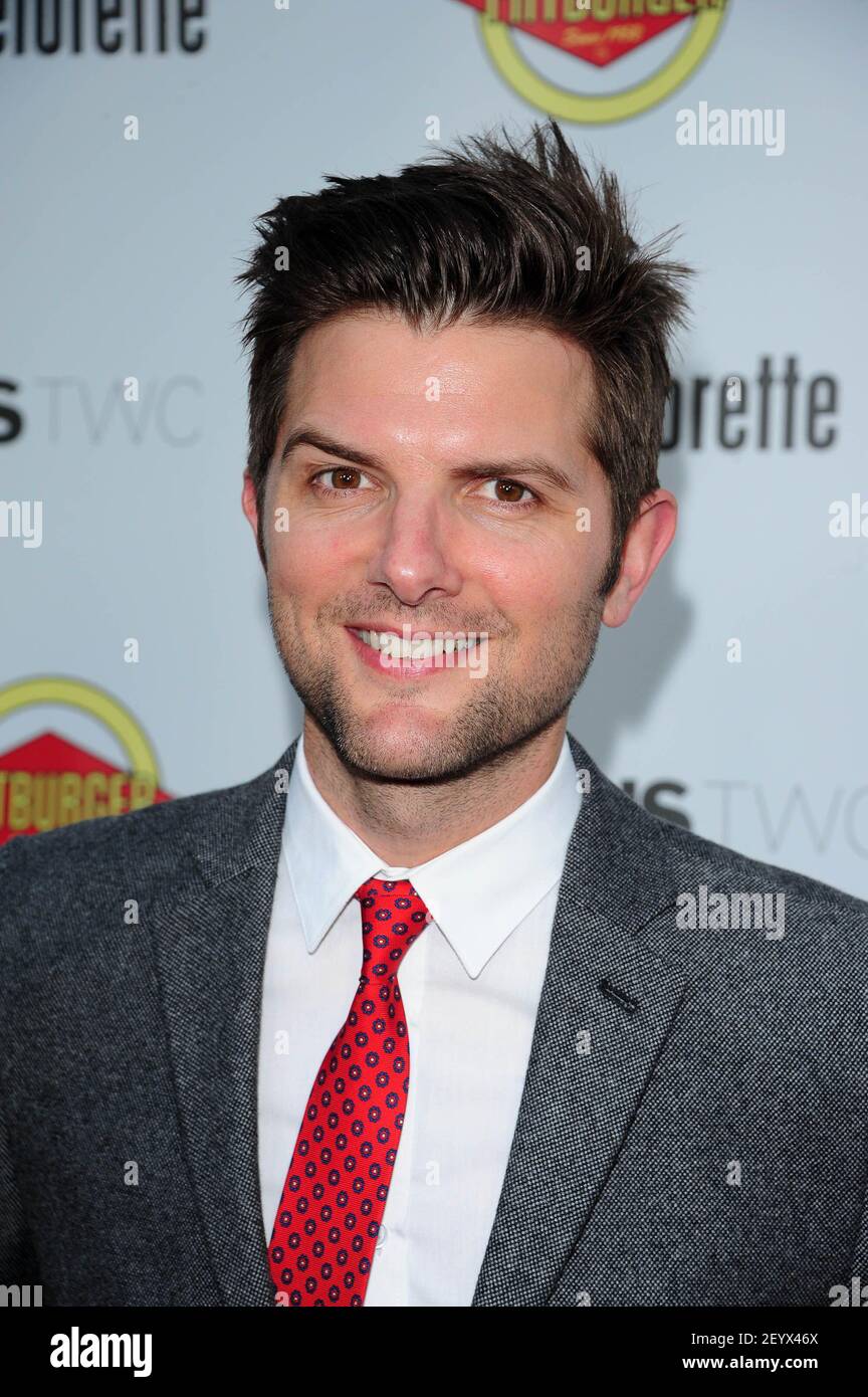 Adam Scott. 23 August 2012, Hollywood, California. 'Bachelorette' Los ...